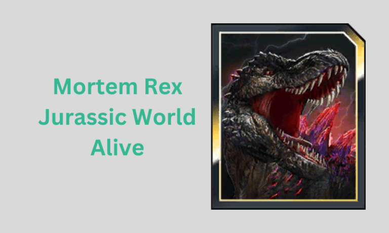 Mortem Rex: Jurassic World Alive - Pokemon Group